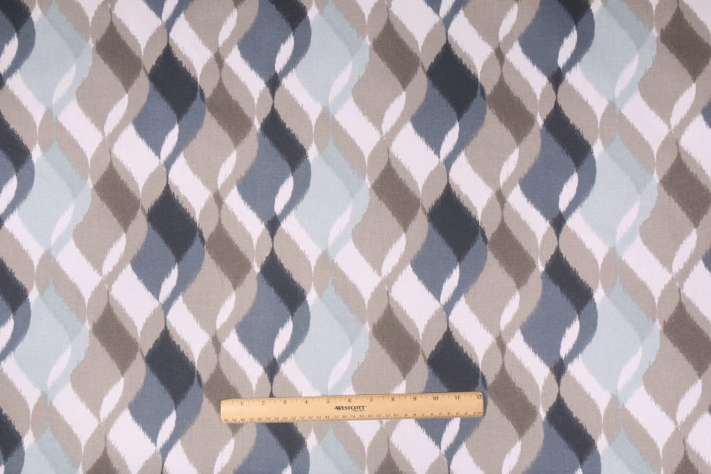 Premier Prints Finley Printed Cotton Drapery Fabric in Awendela