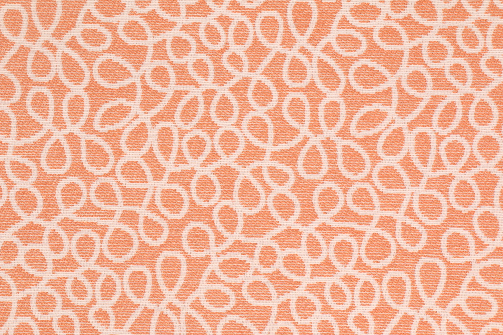 Lasso Upholstery Fabric in Mandarin