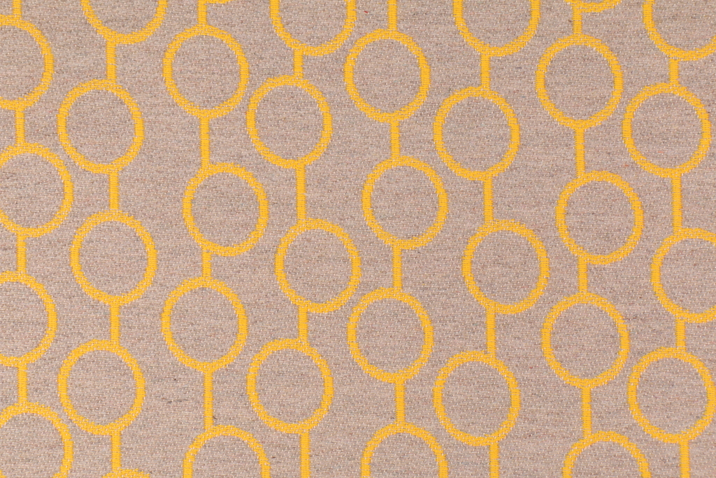 Sunbrella Edgar 44247-0001 Solution Dyed Acrylic Outdoor Fabric in Yellow