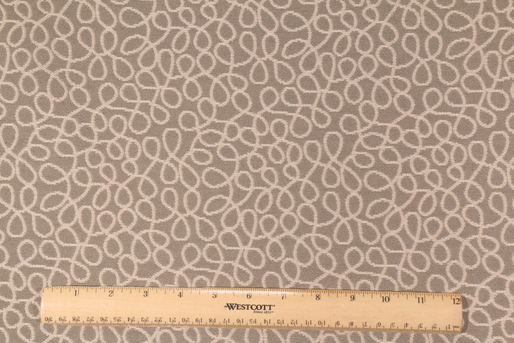 7 Yards Lasso Upholstery Fabric in Jute