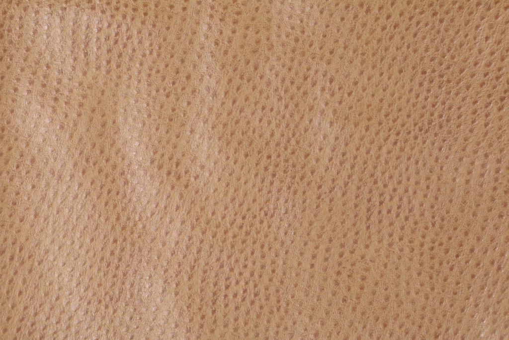 2 Yards Textured Vinyl Upholstery Fabric in Camel