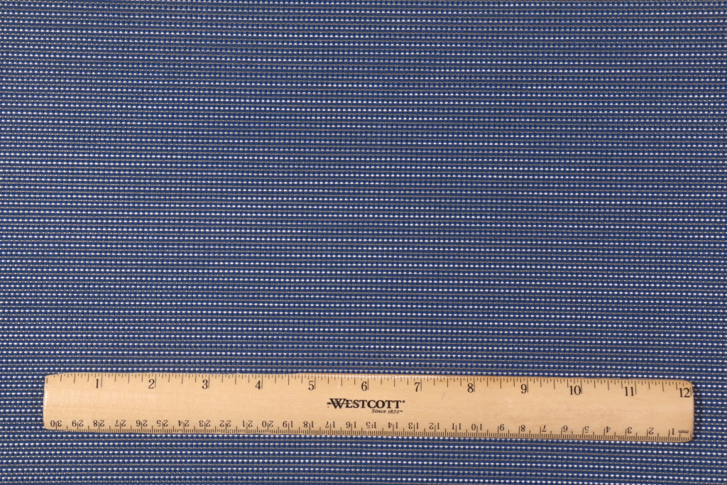 Phifertex Plus Tweed Woven Vinyl Mesh Sling Chair Outdoor Fabric in Indigo