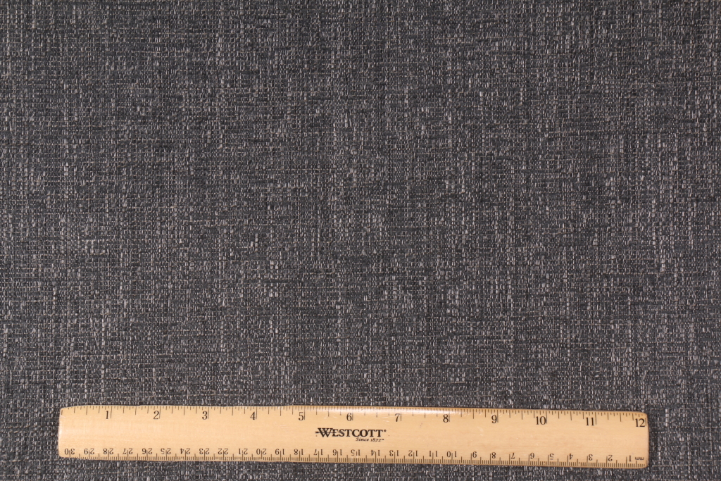 Richloom Indy Fortress Performance Finish Stabilized Upholstery Fabric in Graphite