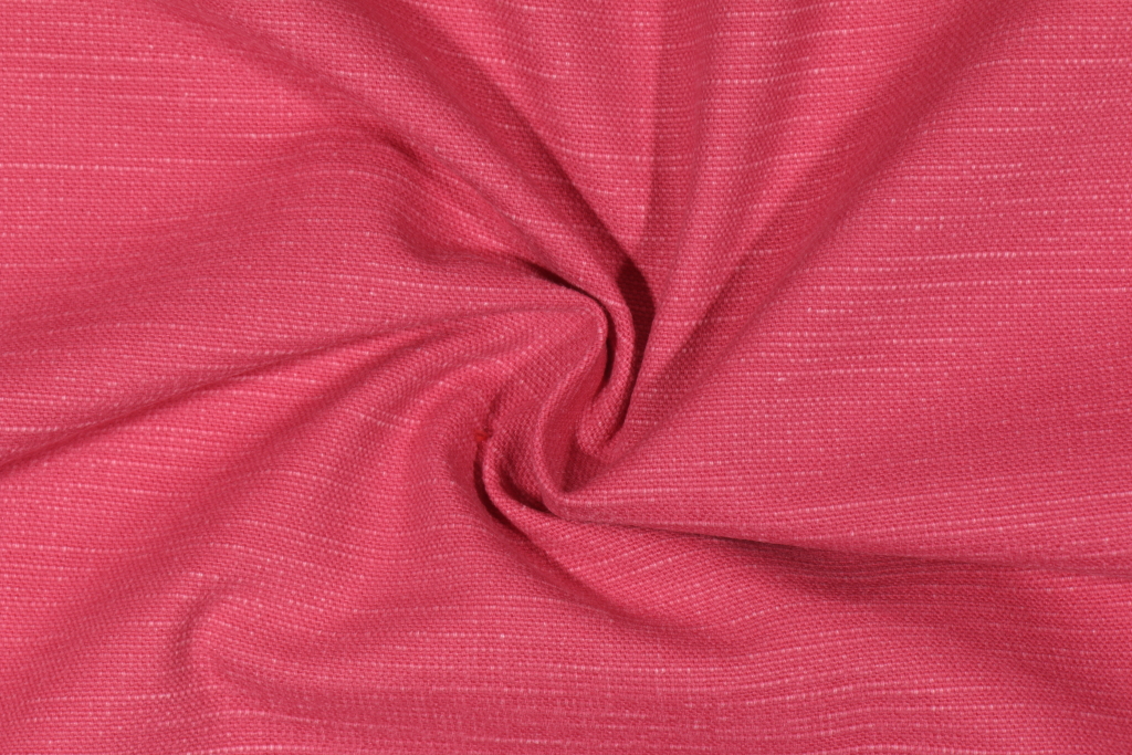 4.6 Yards Woven Slubbed Cotton Decorator Fabric in Petal
