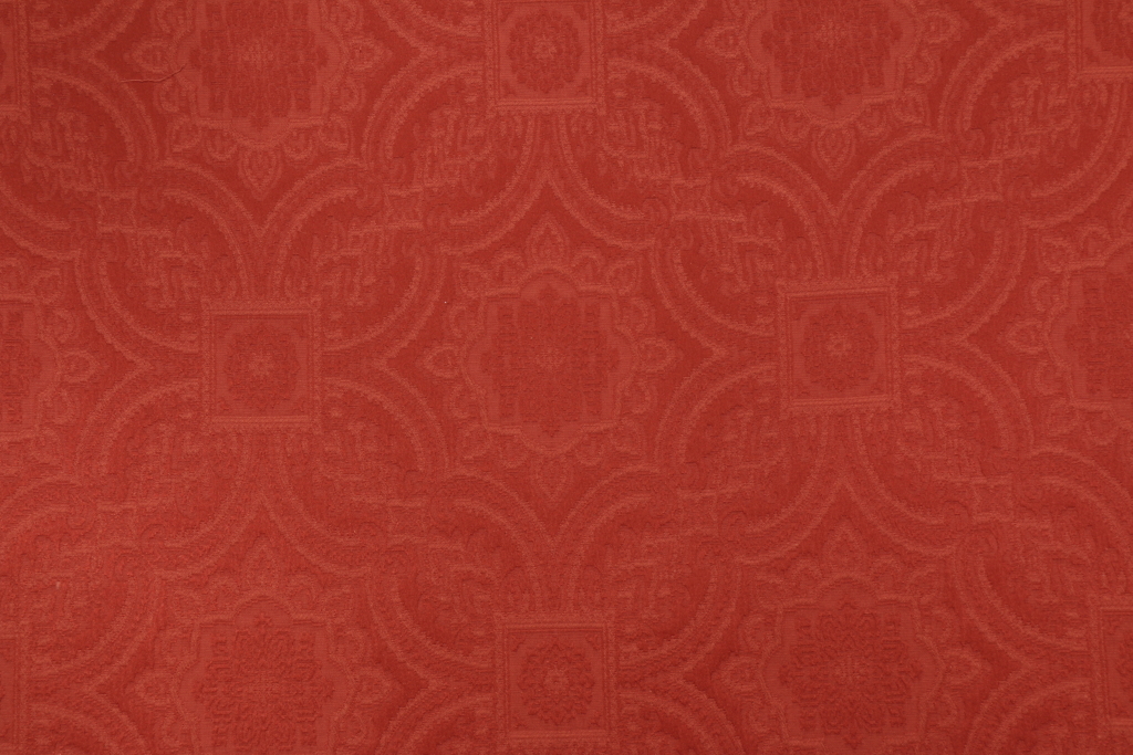 10 Yards Waverly Lacey Matelasse Upholstery Fabric in Spice