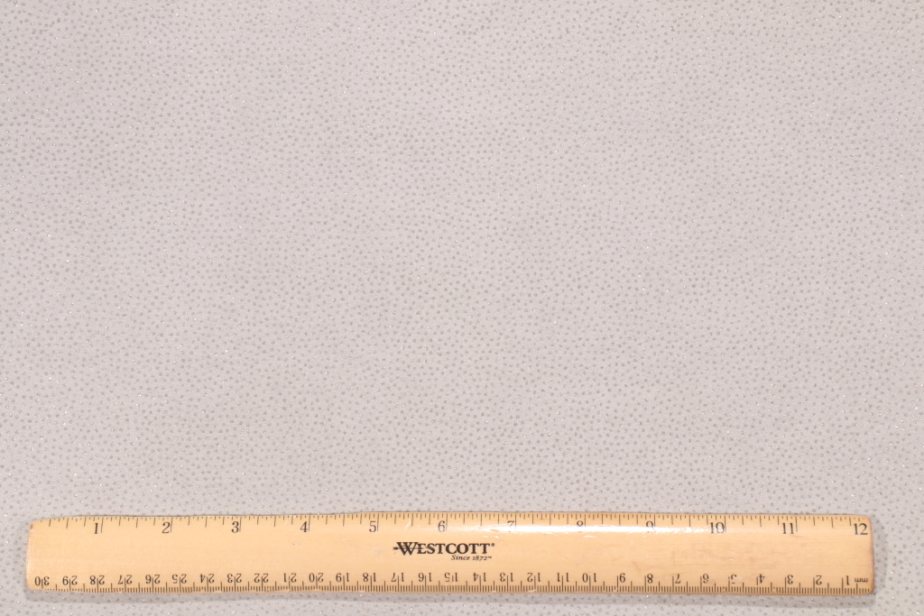 2.63 Yards Ambiance Patterned UltraSuede Upholstery Fabric in Silver