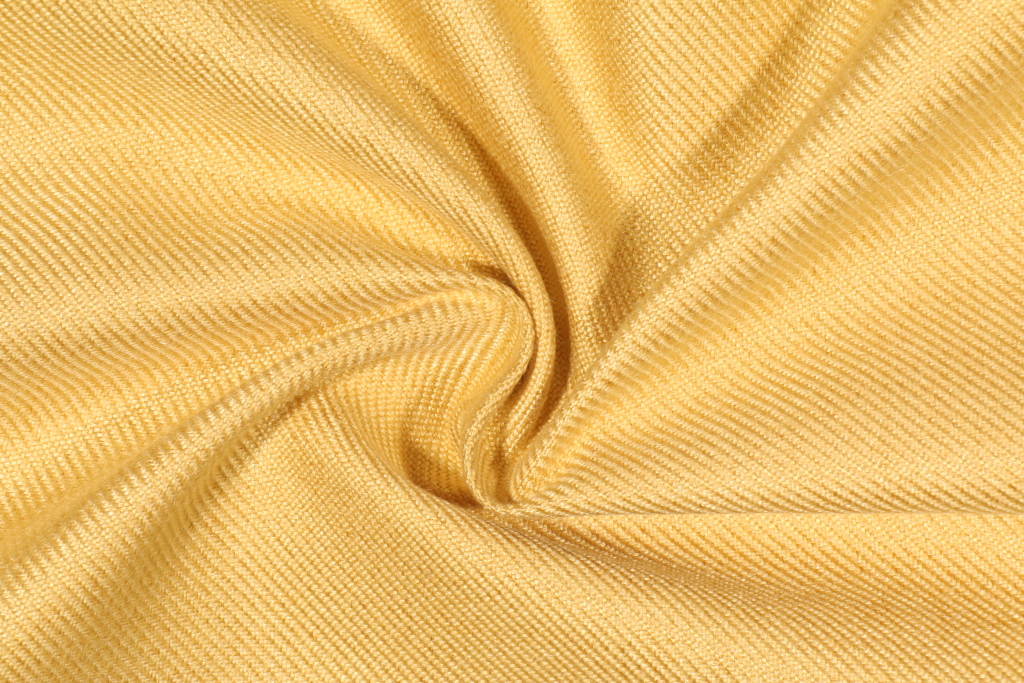 M9582-5162 Poly Twill Upholstery Fabric in Goldenrod