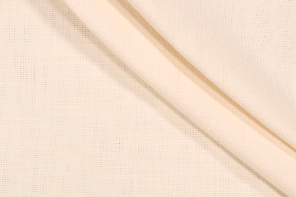Kaufmann Slubby Basket Woven Cotton Decorator Fabric in Oyster
