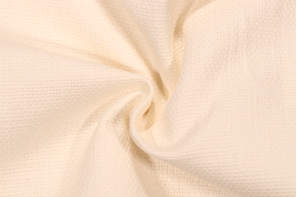 1 Yard Kaufmann Slubby Basket Woven Cotton Decorator Fabric