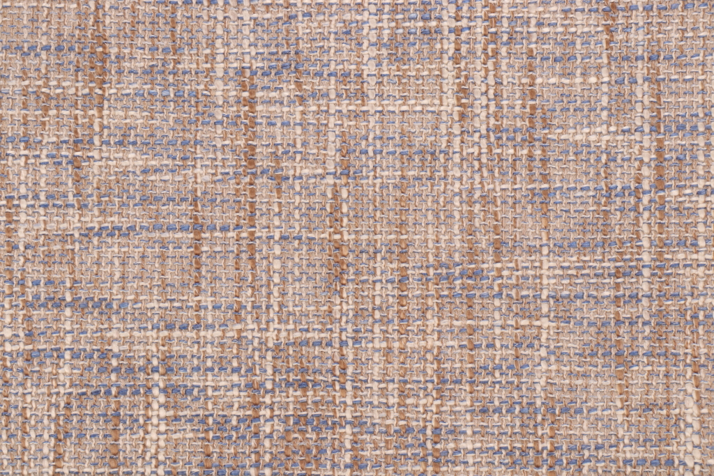 Crypton Aladdin Texture Woven Upholstery Fabric in Blue