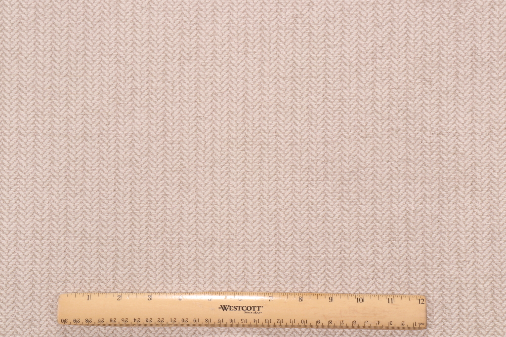 Kaufmann Gleeful Woven Chenille Upholstery Fabric in Alabaster