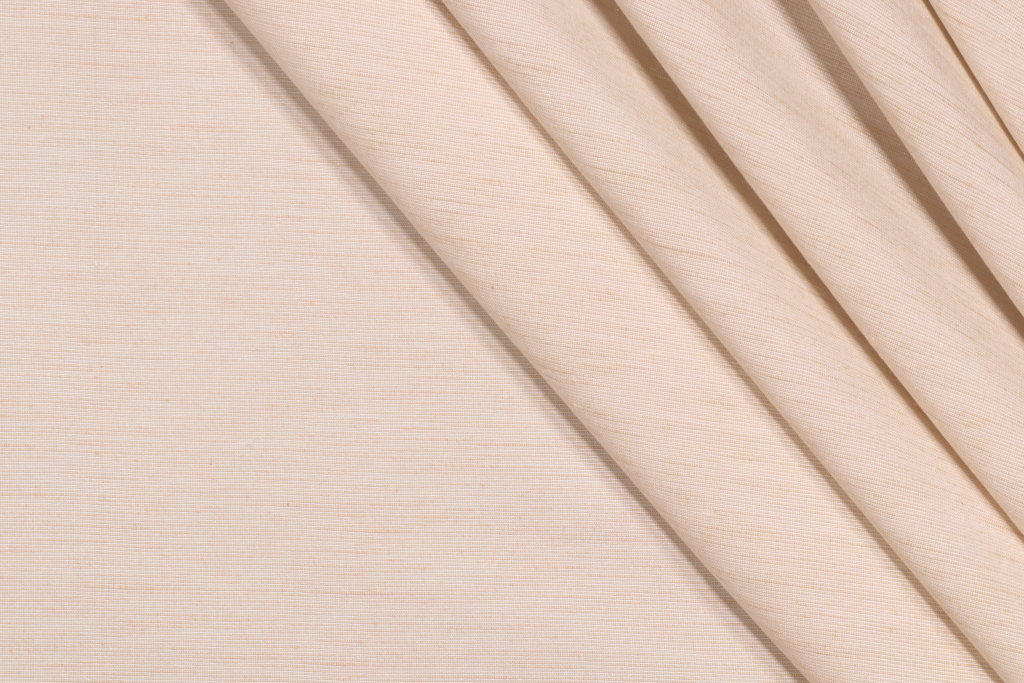 Sample of PK Lifestyles Perry Woven Drapery Fabric in Alabaster