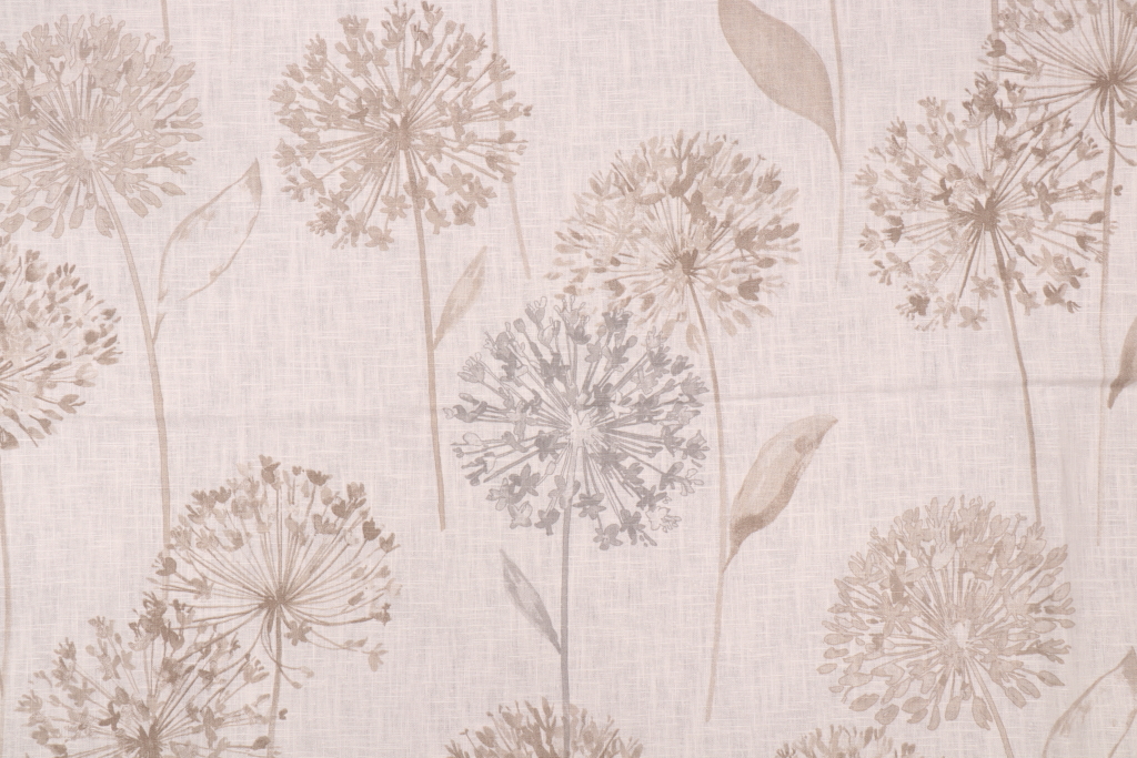 Stof Fabrics Allium Printed Drapery Fabric in Natural