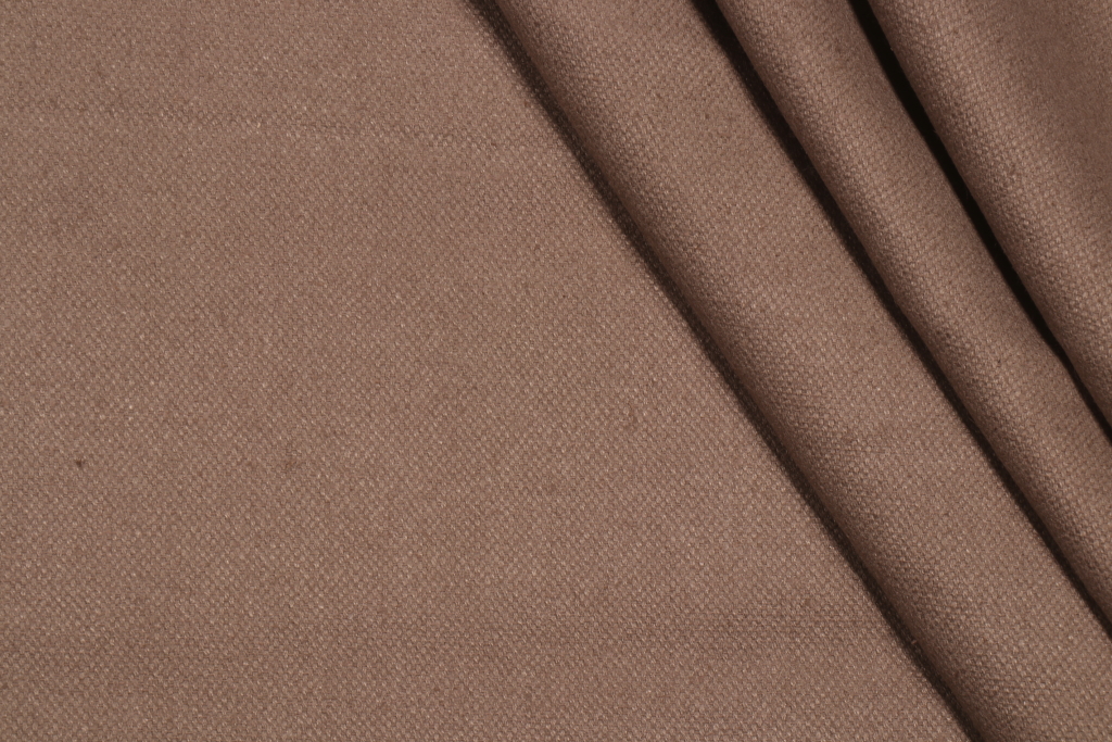 Solid Woven Decorator Fabric in Smoke