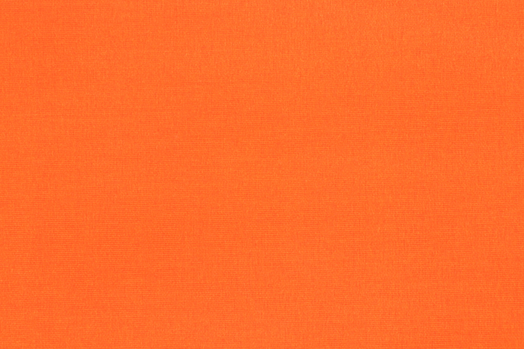 1.63 Yards Solid Printed Polyester Outdoor Fabric in New Orange