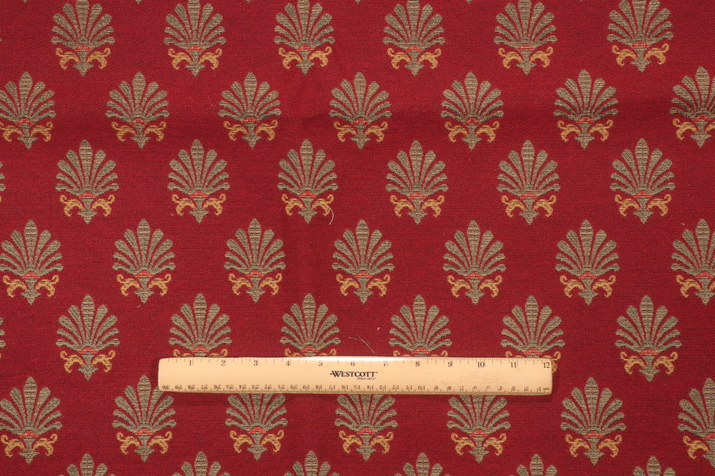 1.38 Yards Robert Allen Oceanfront Woven Tapestry Upholstery Fabric in ...