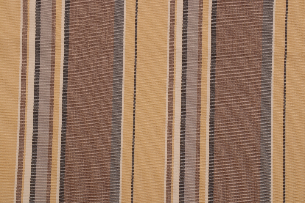 3.13 Yards Neutral Stripe Woven Polyester Outdoor Fabric