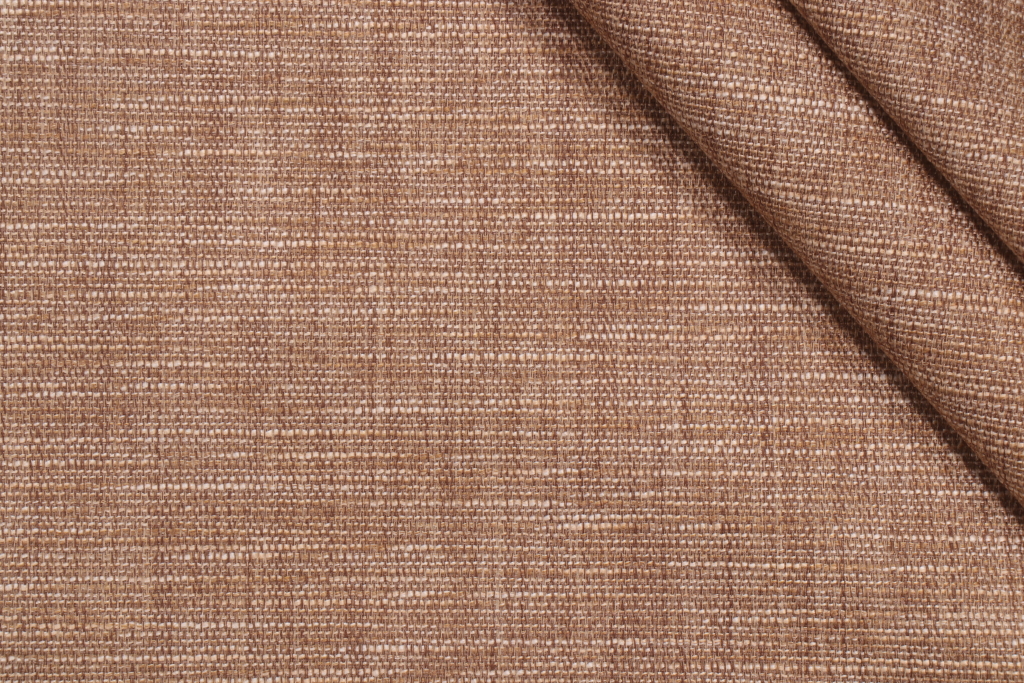 14.75 Yards Textured Solid Woven Upholstery Fabric in Straw