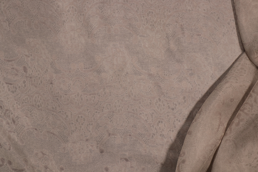 12.2 Yards Richloom Mantilla Sheer Polyester Drapery Fabric in Shitake