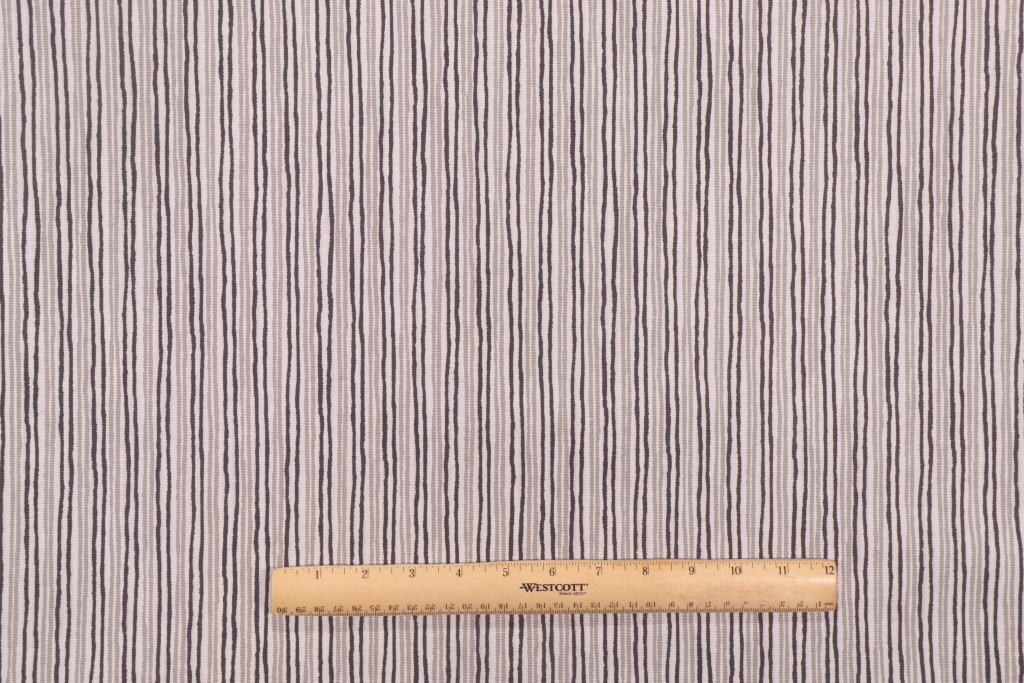 5 Yards Magnolia Home Sullivan Printed Cotton Drapery Fabric in Onyx