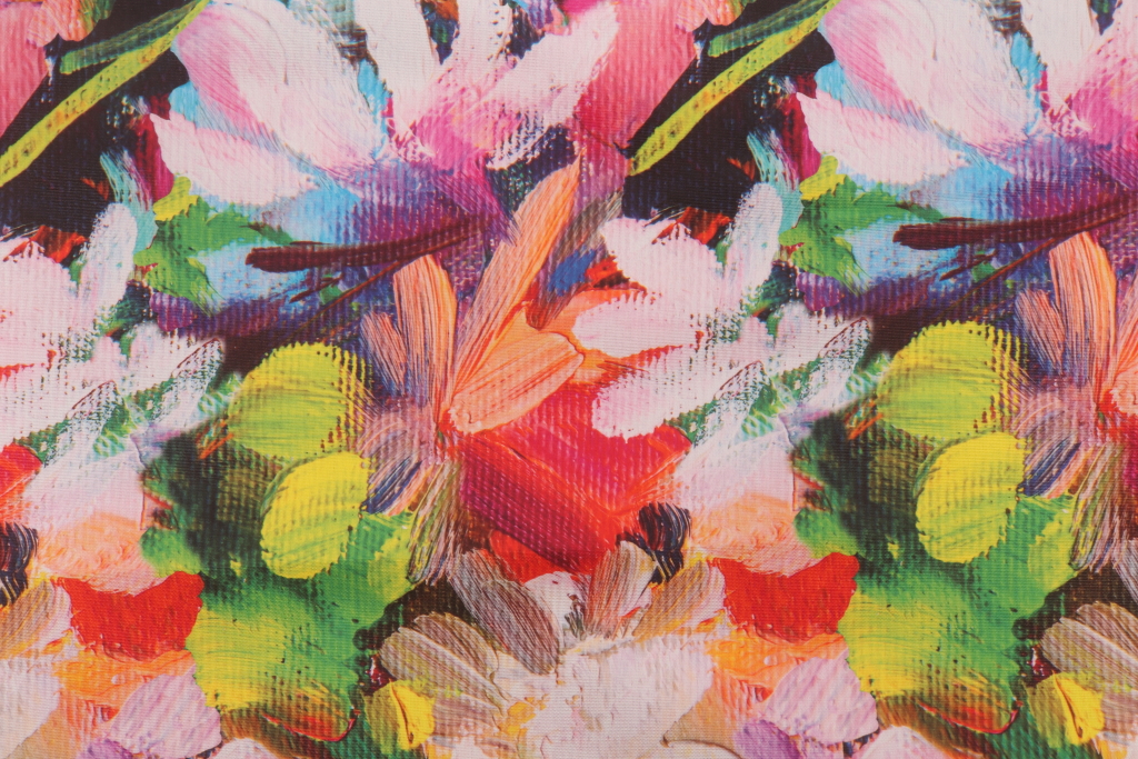 Terrasol - Grasse Printed Acrylic Outdoor Fabric in Rose