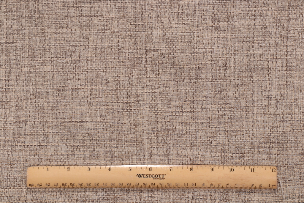 1.75 Yards Covington Textured Woven Upholstery Fabric in Hemp