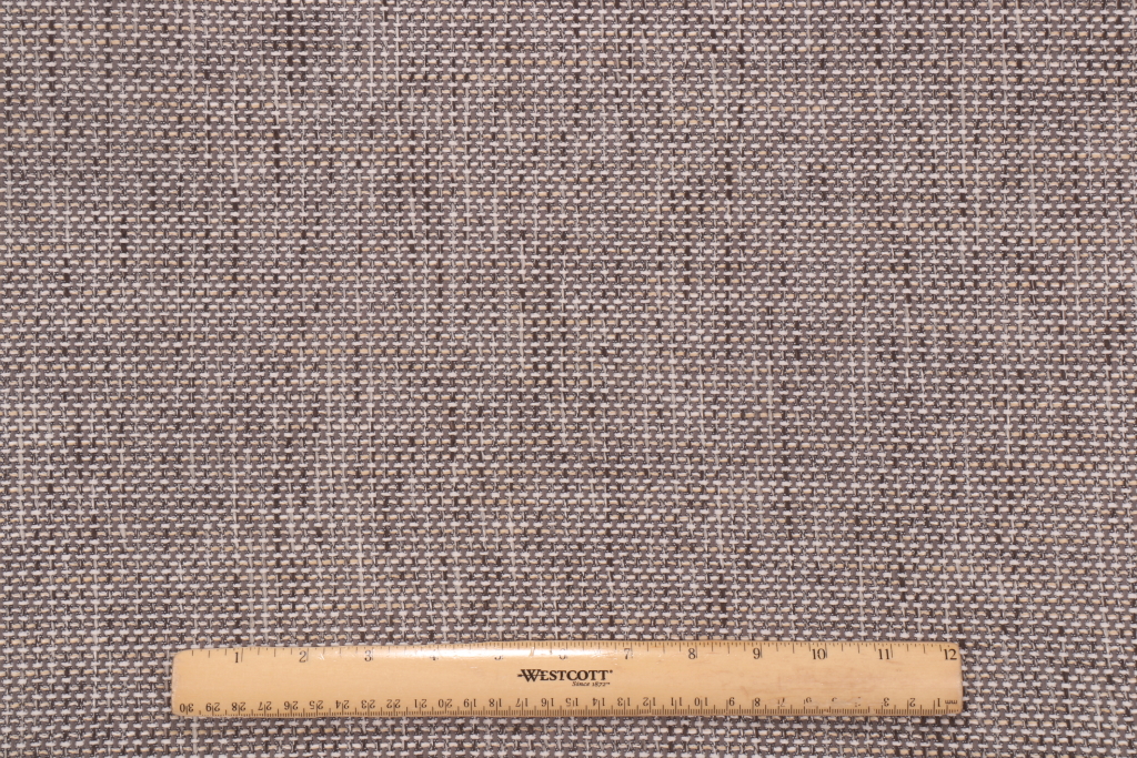 Textured Solid Woven Upholstery Fabric in Smoke