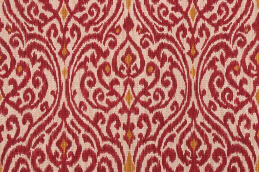 5.38 Yards PK Lifestyles Sri Lanka Printed Cotton Drapery fabric in Harvest