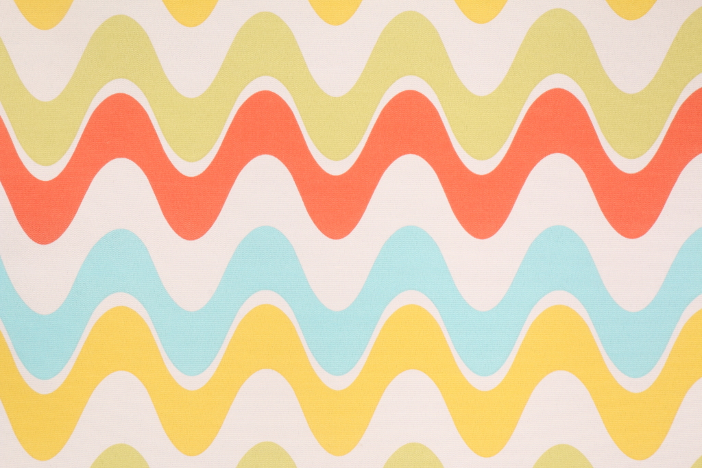 Mill Creek Fribble Printed Polyester Outdoor Fabric in Cabana