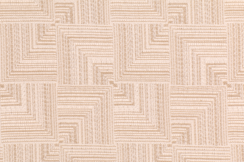 Geo Tapestry Upholstery Fabric in Natural
