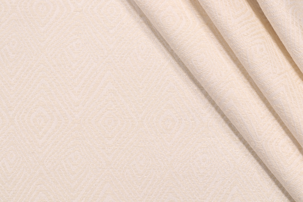 Kelly Ripa Home Set In Motion Woven Upholstery Fabric in Ivory