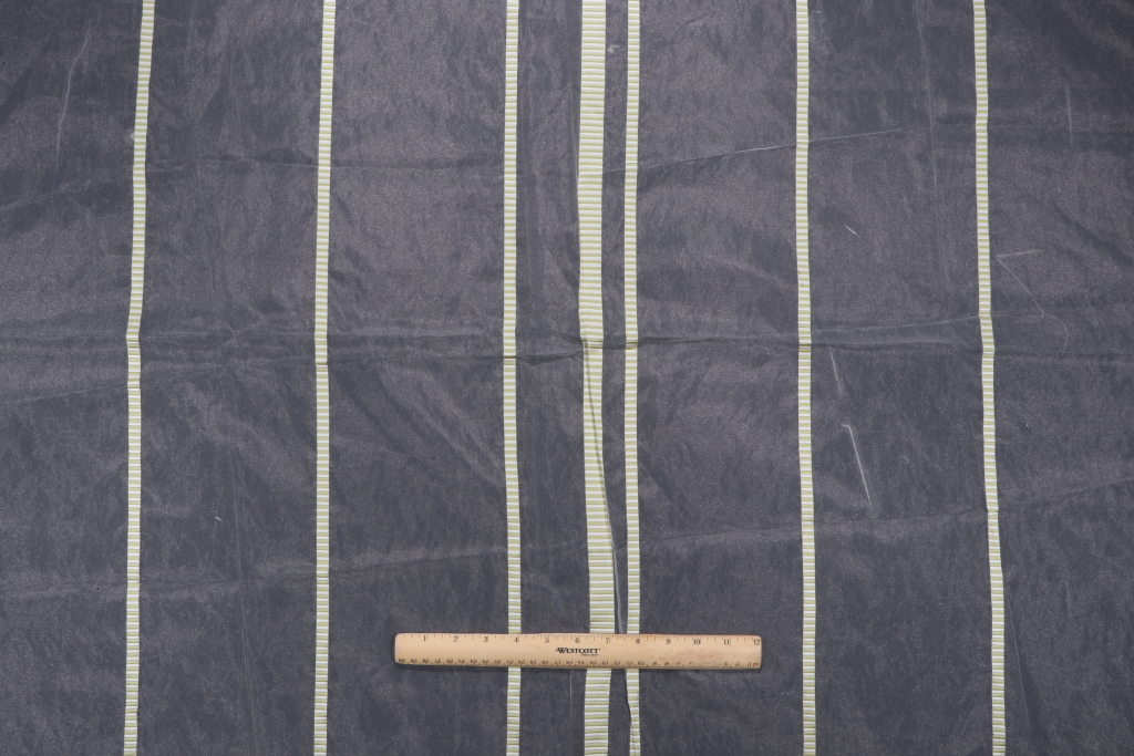 .63 Yards Old World Weavers Lilo Sheer Drapery Fabric in Jade