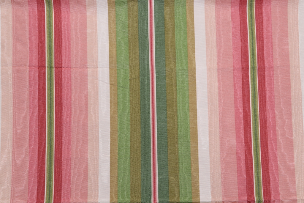 2.38 Yards Old World Weavers Alama Stripe Printed Drapery Fabric in ...