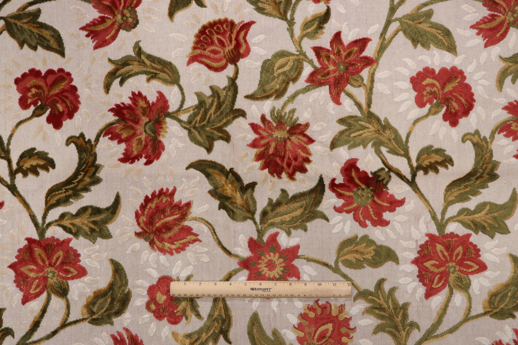 .75 Yards Old World Weavers Royal Palace Grois Point Velvet Upholstery ...