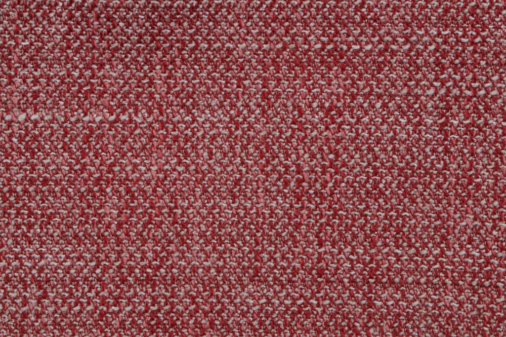 3.88 Yards Textured Woven Upholstery Fabric in Raspberry