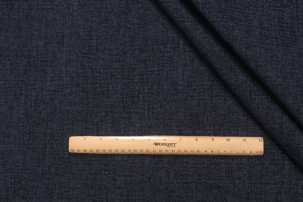 1 Yards Performatex Ribbit Woven Upholstery Fabric in Navy