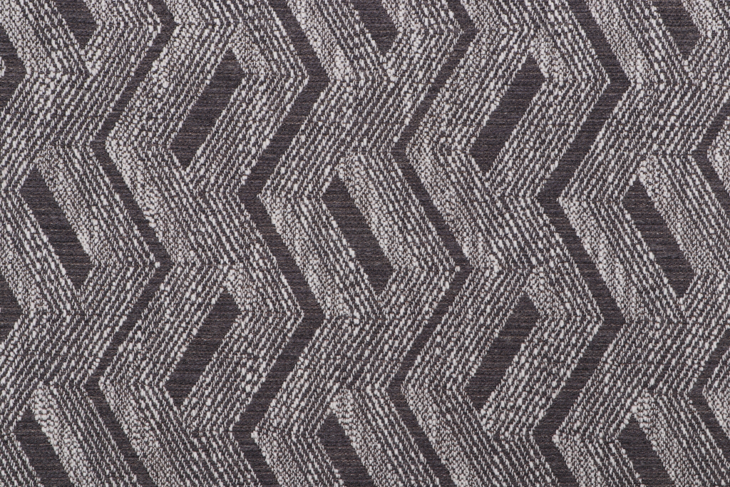4 Yards Overlap Woven Upholstery Fabric in Graphite
