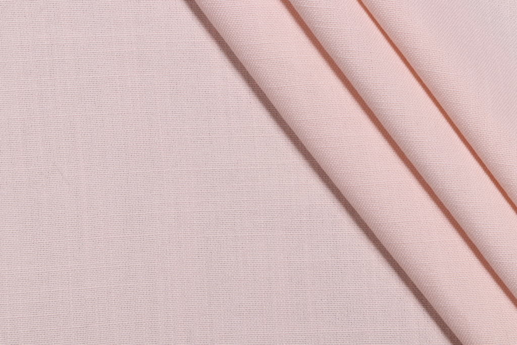 Lino Textiles Logan Woven Polyester Drapery Fabric in Dusty Rose