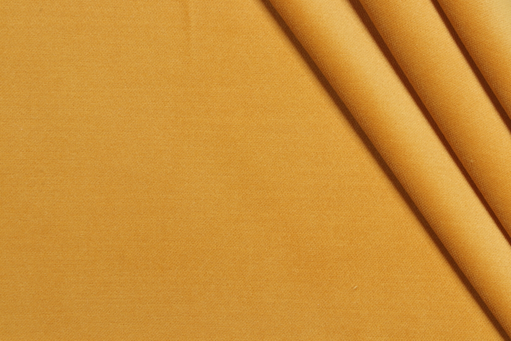 1 Yards Leslie Jee Textiles Luxe Velvet Upholstery Fabric in Luster