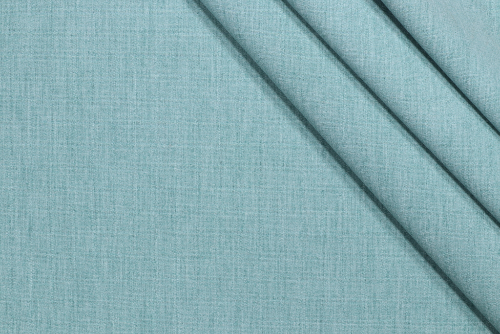 Terrasol - Canvas Woven Solution Dyed Acrylic Outdoor Fabric in Aqua