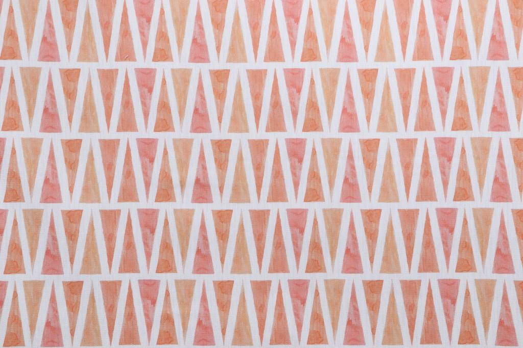 Terrasol - Biscay Printed Acrylic Outdoor Fabric in Terracotta