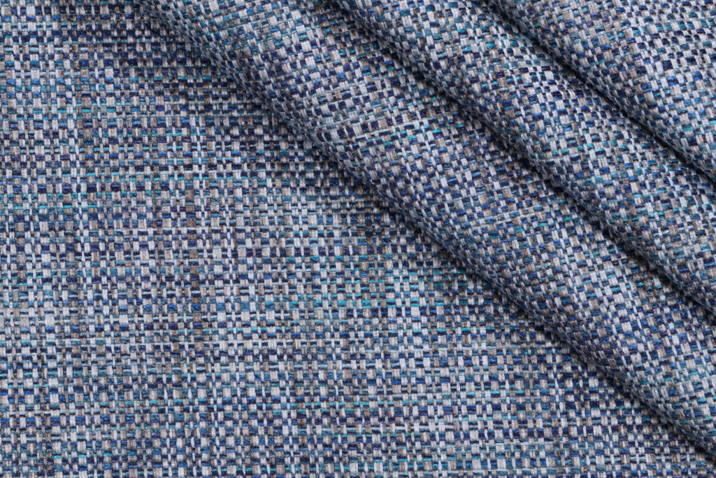 1.38 Yards Richloom Tweak Woven Upholstery Fabric in Ocean