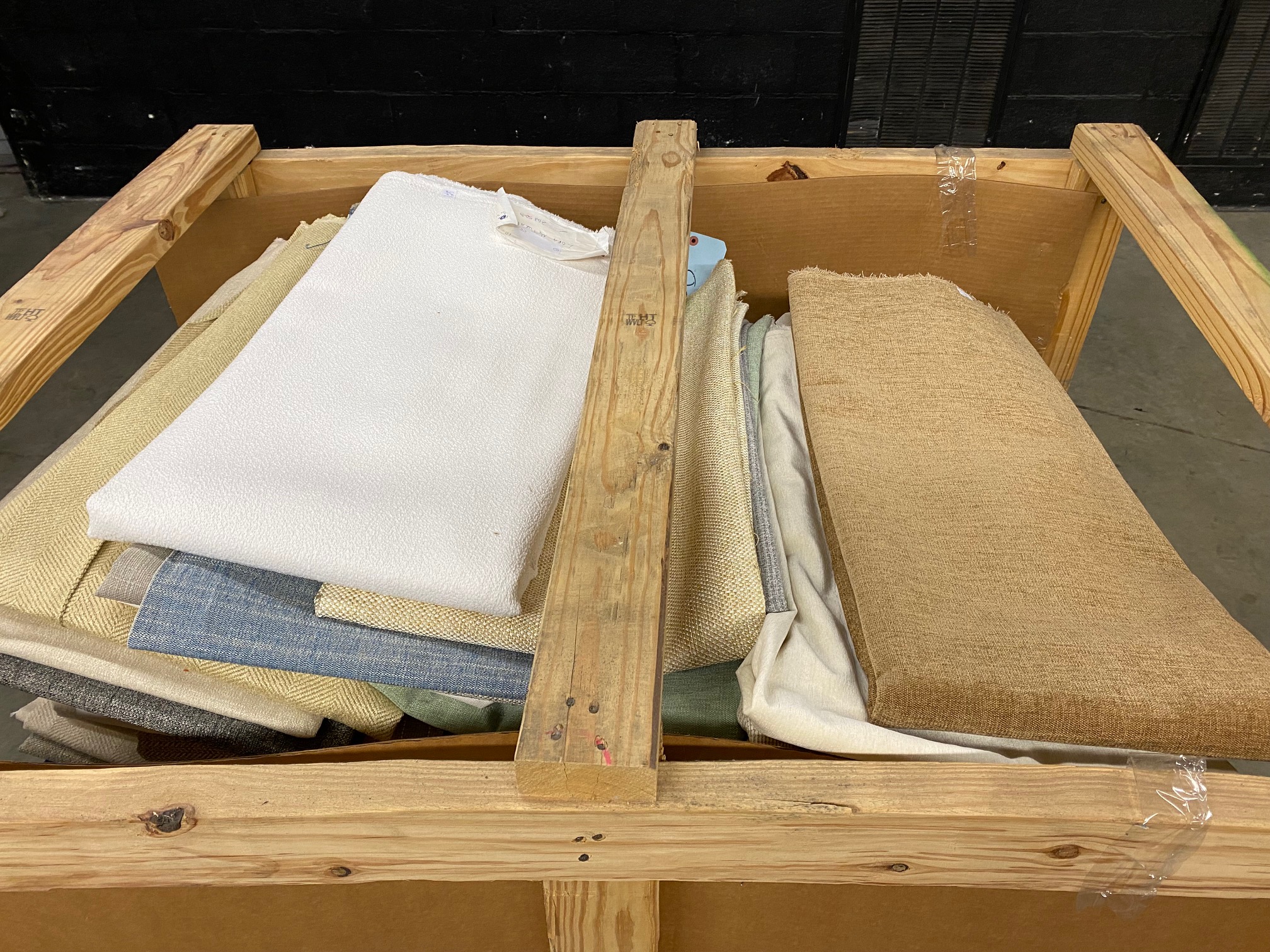 422 Yards Assorted Designer Fabric Remnants