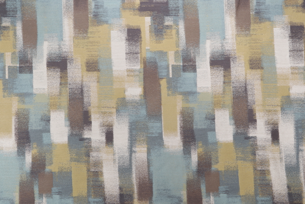 Pixel Woven Decorator Fabric in Mineral