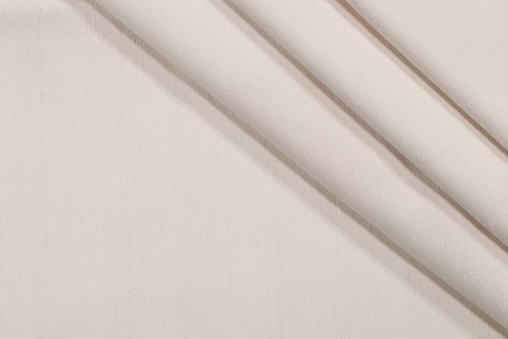 .63 Yards Textured Suede Upholstery Fabric in Vanilla