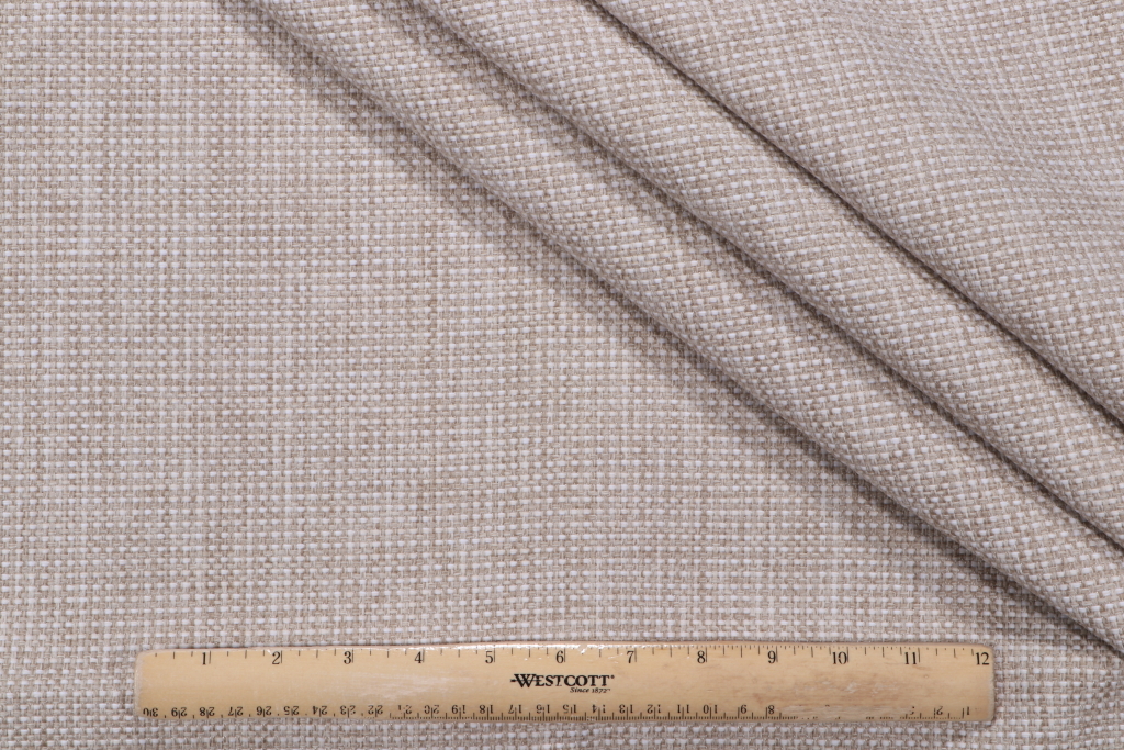 1 Yard Sand Dune Woven Outdoor Fabric in Sand