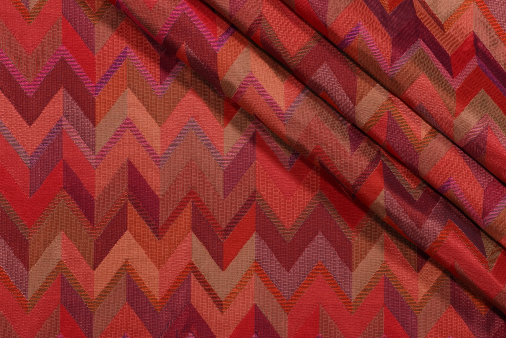 1 Yards Prism Woven Upholstery Fabric in Fiesta