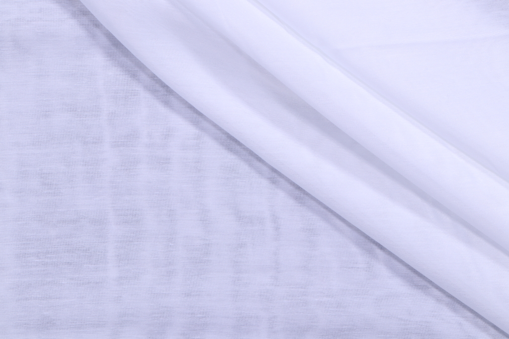 3 Yards Super Batiste Sheer Drapery Fabric in Snow