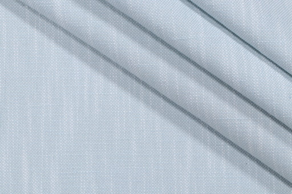 5.5 Yards Solid Woven Outdoor Fabric in Powder Blue