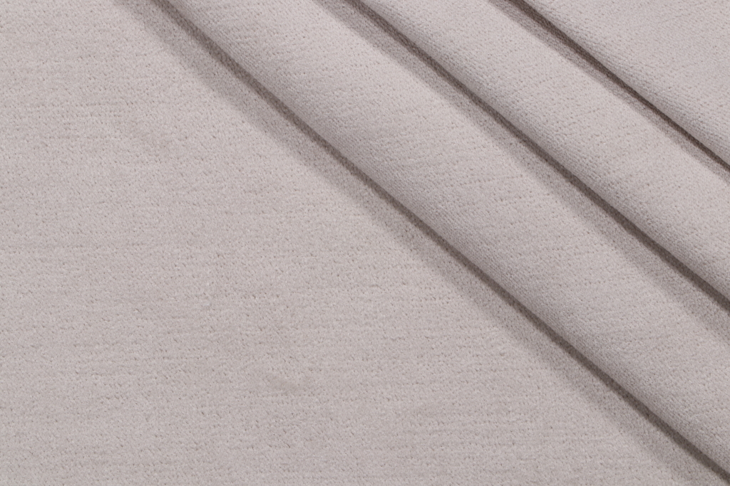 1.13 Yards Misty Velvet Upholstery Fabric in Buff
